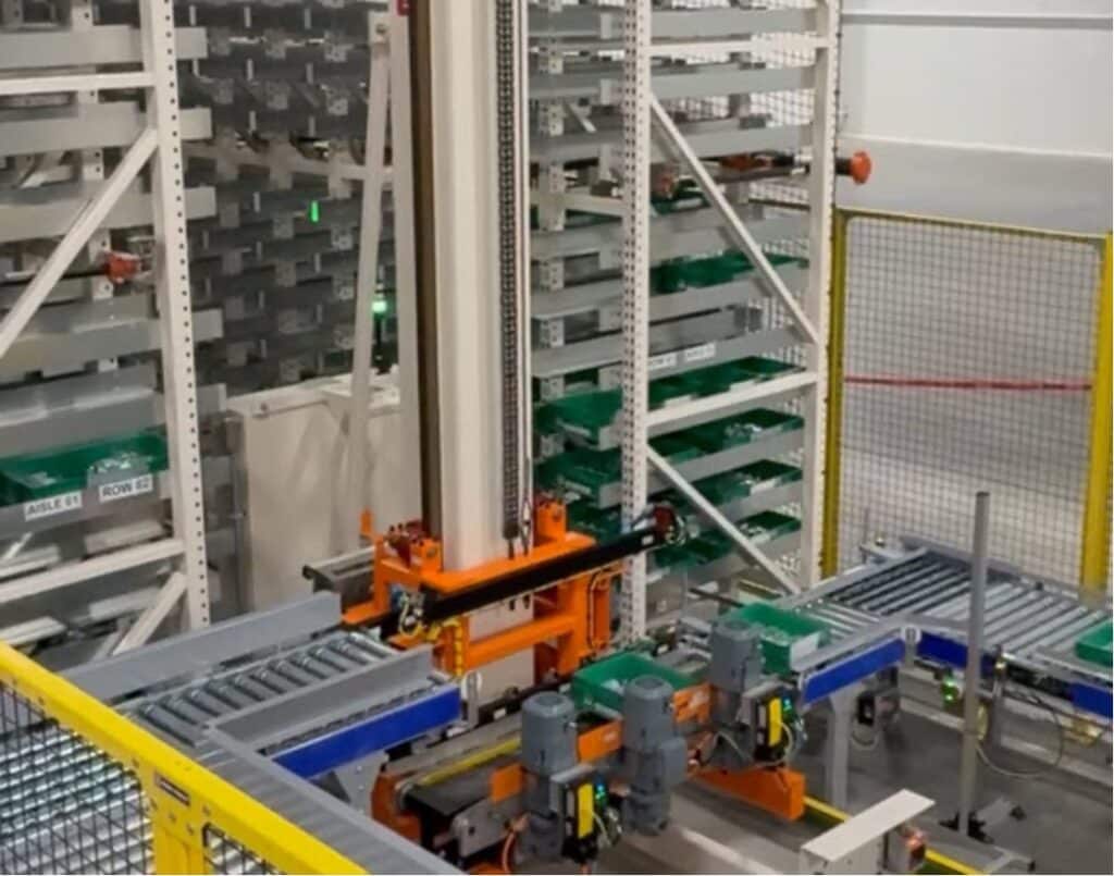 UltraStore Mini Load ASRS Automated Tote Storage System ISD